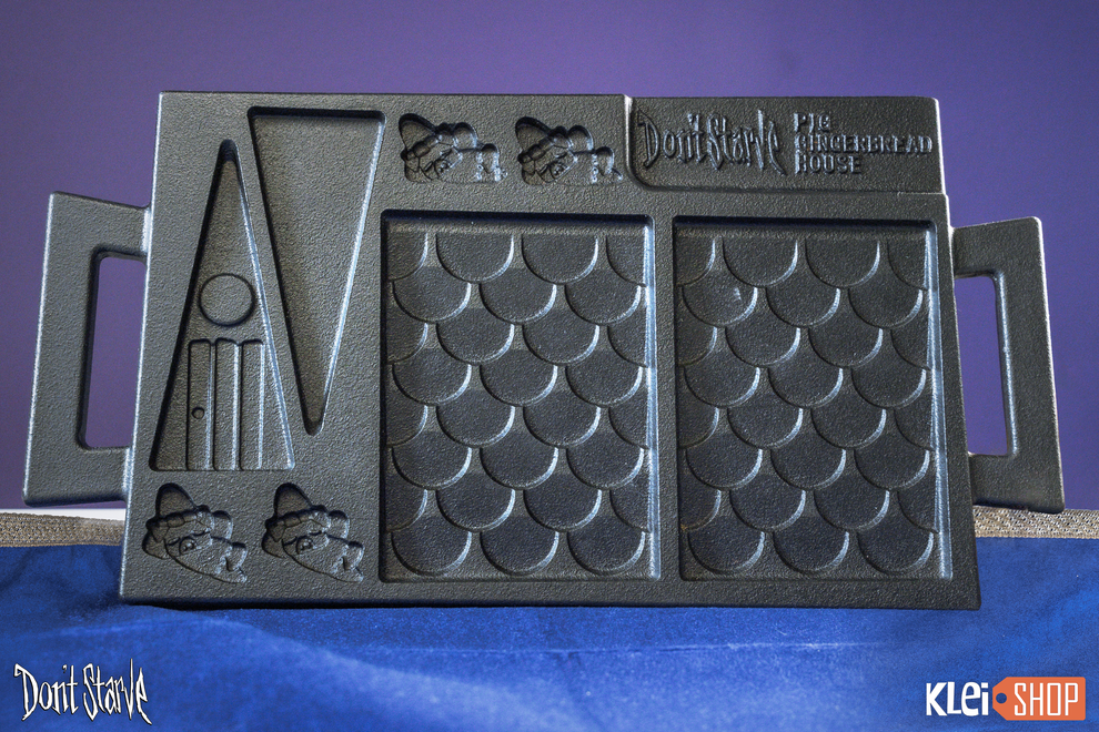 Don't Starve: Pig House Gingerbread Mold (LIMITED EDITION) – Klei Merch ...