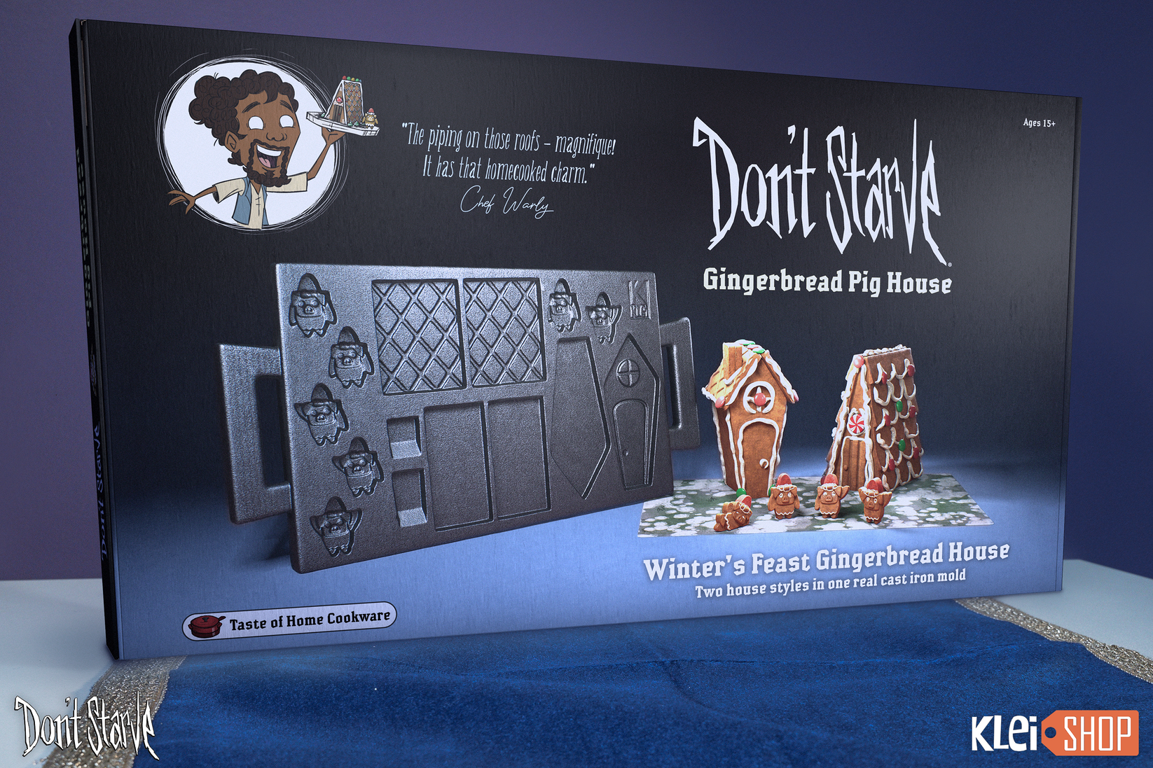 Don't Starve: Pig House Gingerbread Mold (LIMITED EDITION) – Klei Merch ...
