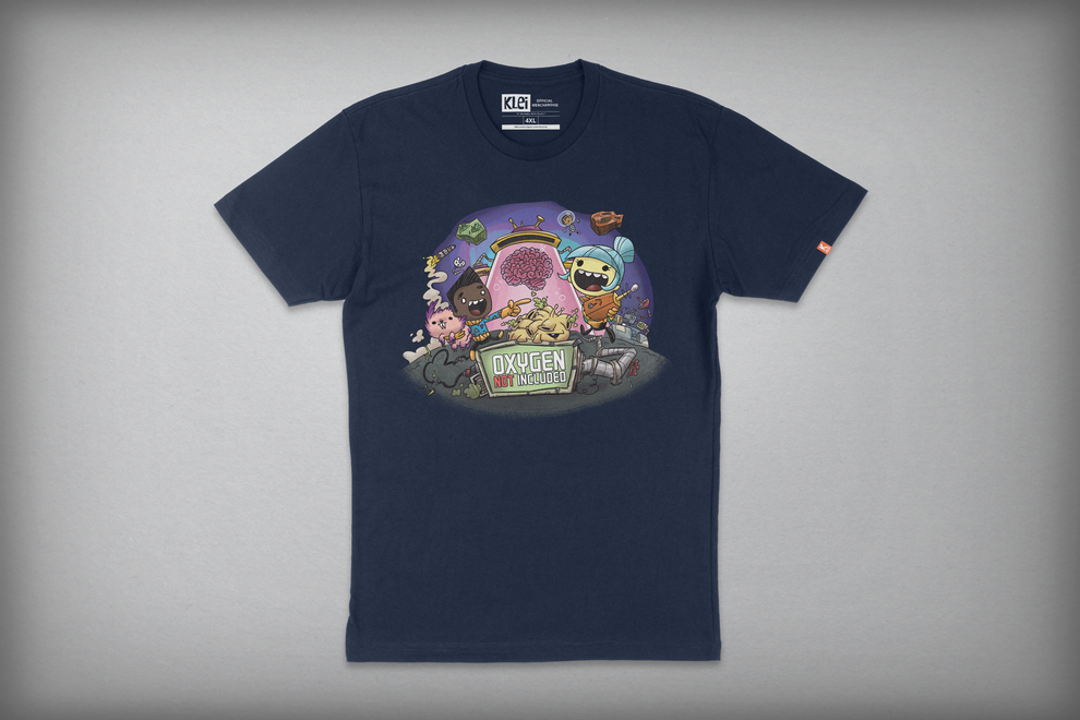 Oxygen Not Included: Big Brain Shirt – Klei Merch Shop