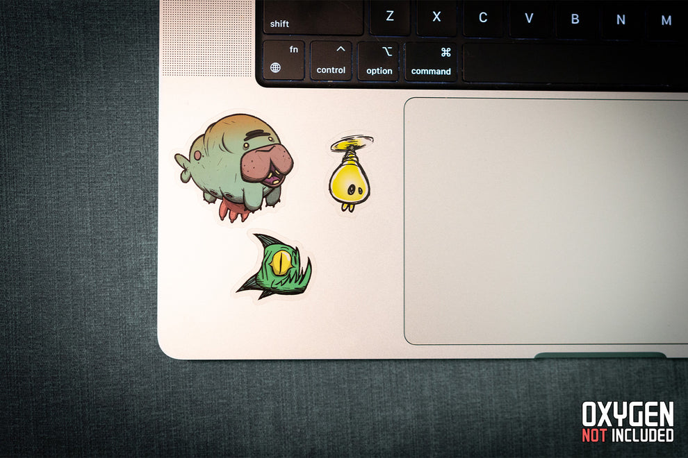 Oxygen Not Included: Stickers 4 Sheet Pack – Klei Merch Shop